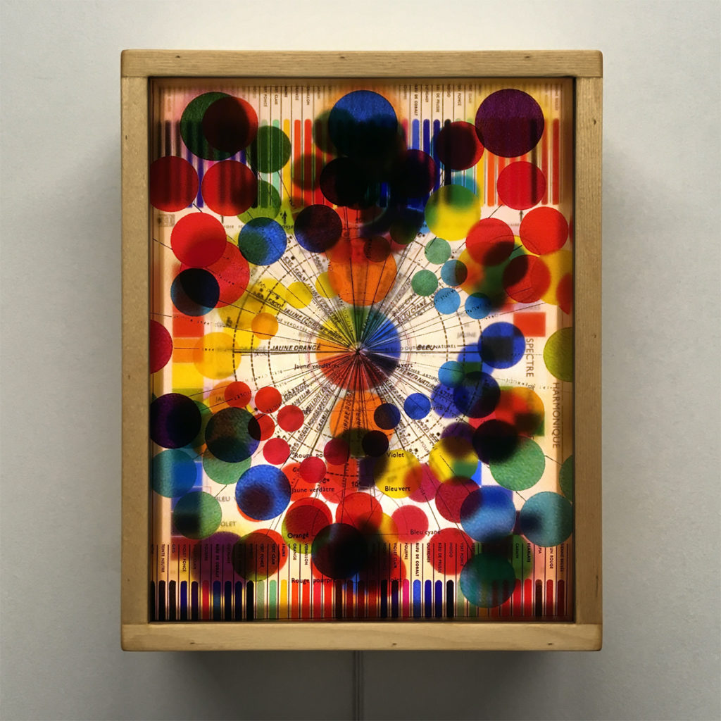 ~ MINI-CINEMA ~ Light Box Collection • Film Collage • Op Art • Ephemera